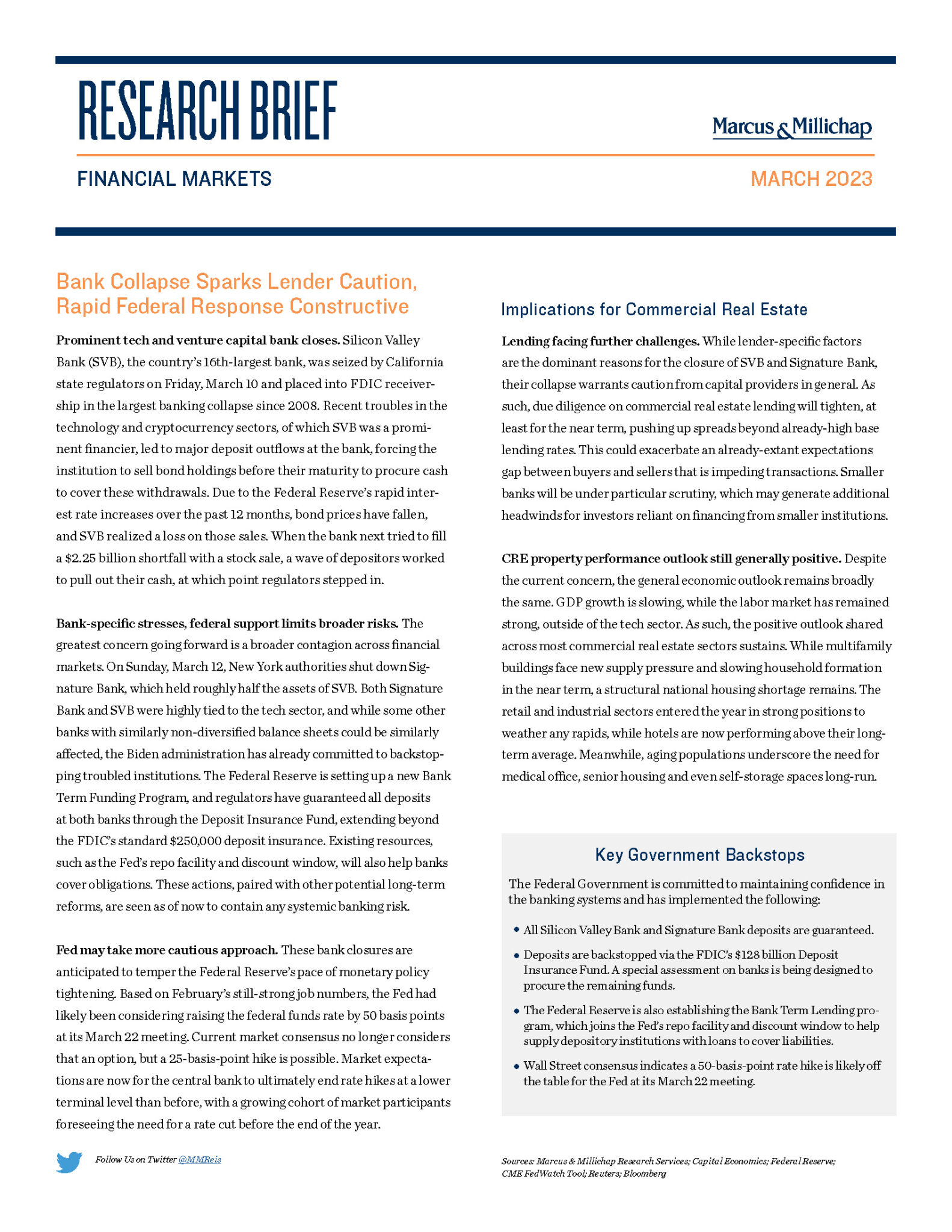 Financial Markets Research Brief: March 2023 - The Neema Group